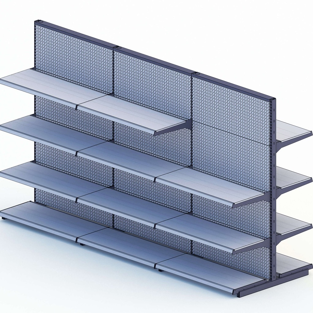 Supermarket shelves/Retail shelves /Gondola shelves /Store shelving ...